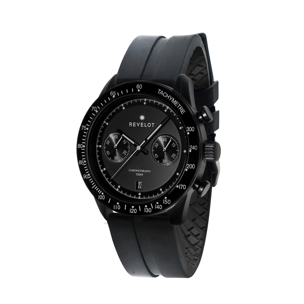 Revelot Men's Collection | R1 Classic Chronograph - Silver/Rose Gold ...