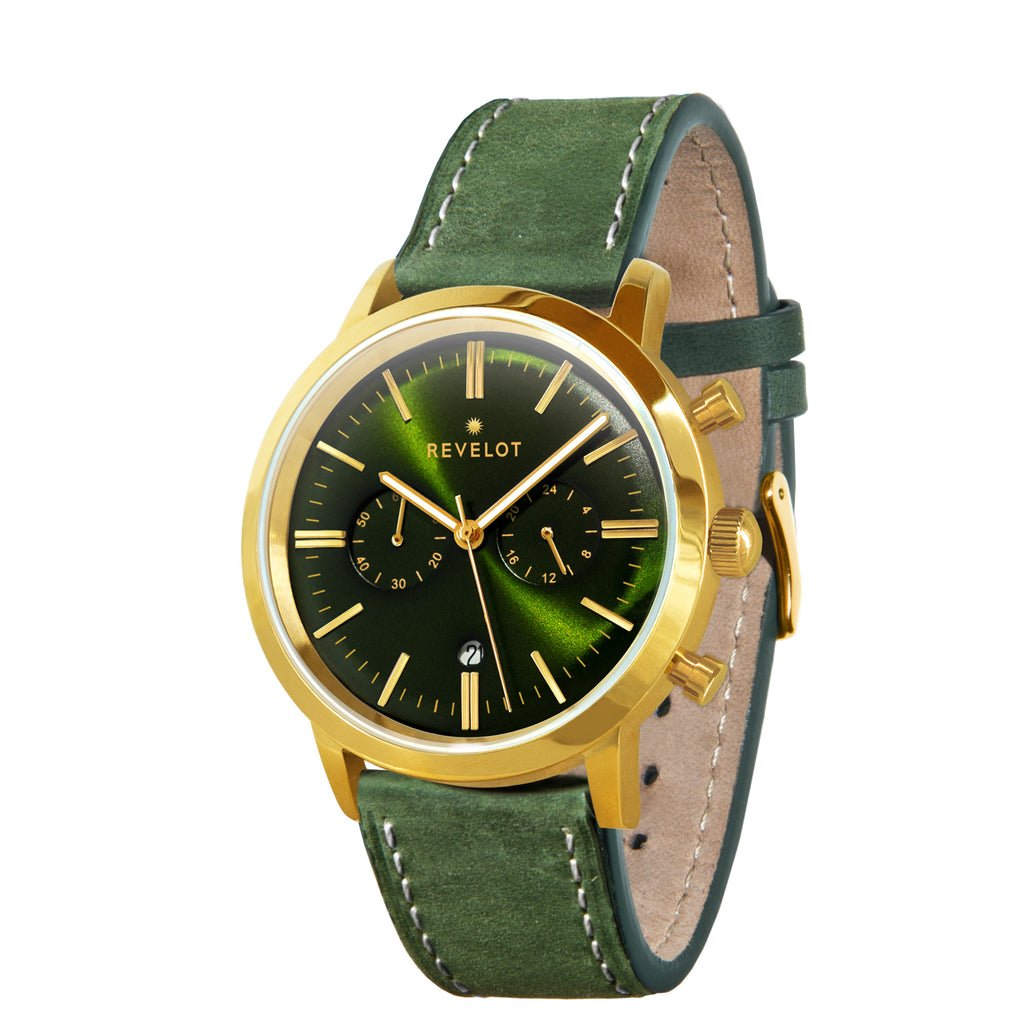 Revelot Men's Collection | R1 Classic Chronograph - Silver/Rose Gold ...