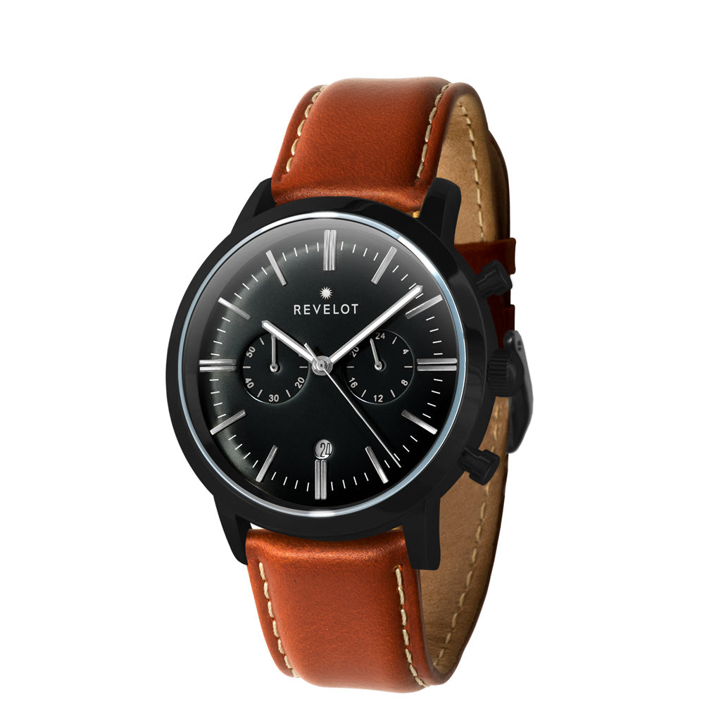 Revelot Men's Collection | R1 Classic Chronograph - Silver/Rose Gold ...