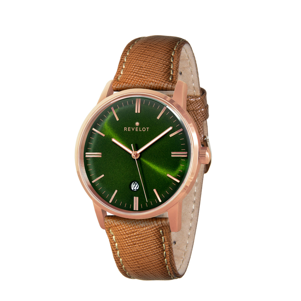 Revelot Men's Collection | R1 Classic Chronograph - Silver/Rose Gold ...
