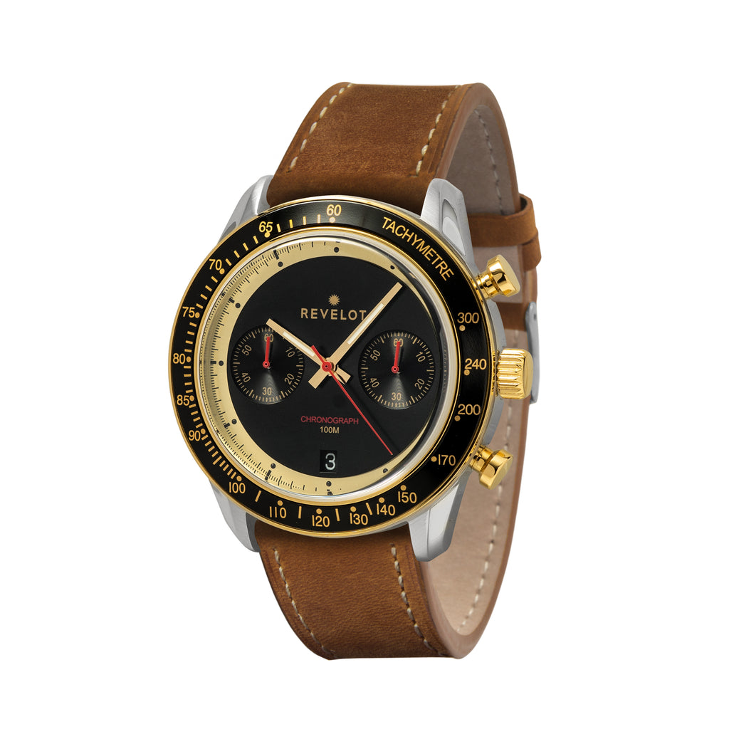Revelot Men's Collection | R1 Classic Chronograph - Silver/Rose Gold ...